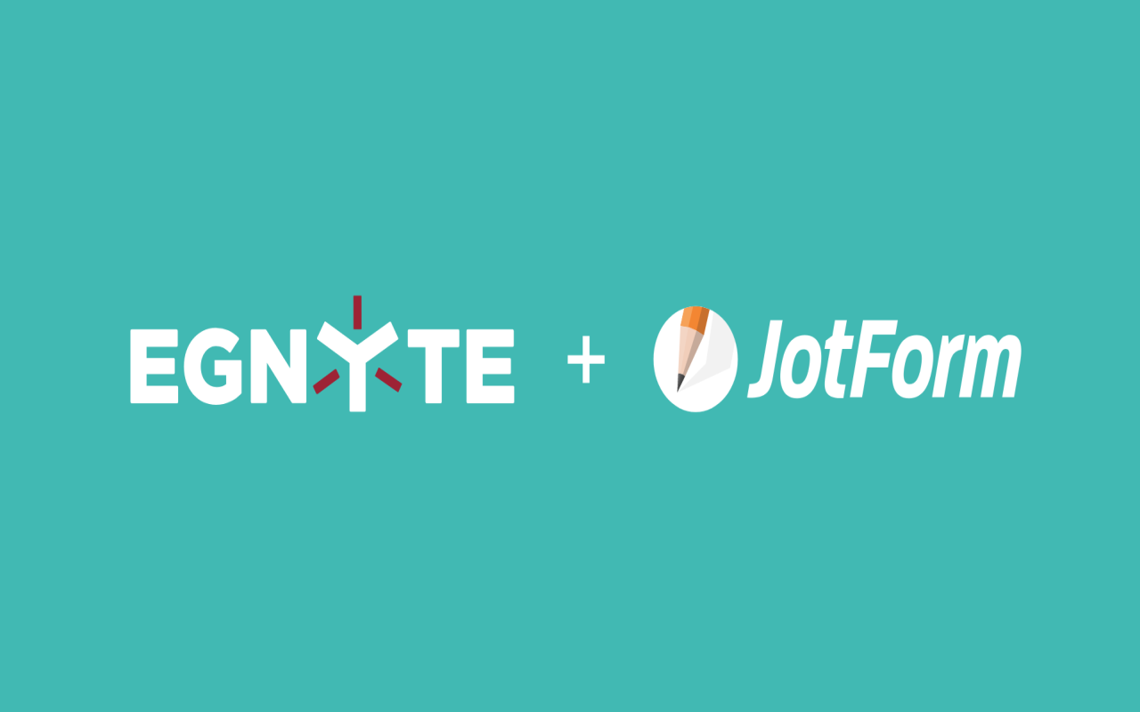 Delve into the Jotform + Egnyte integration - Egnyte Blog