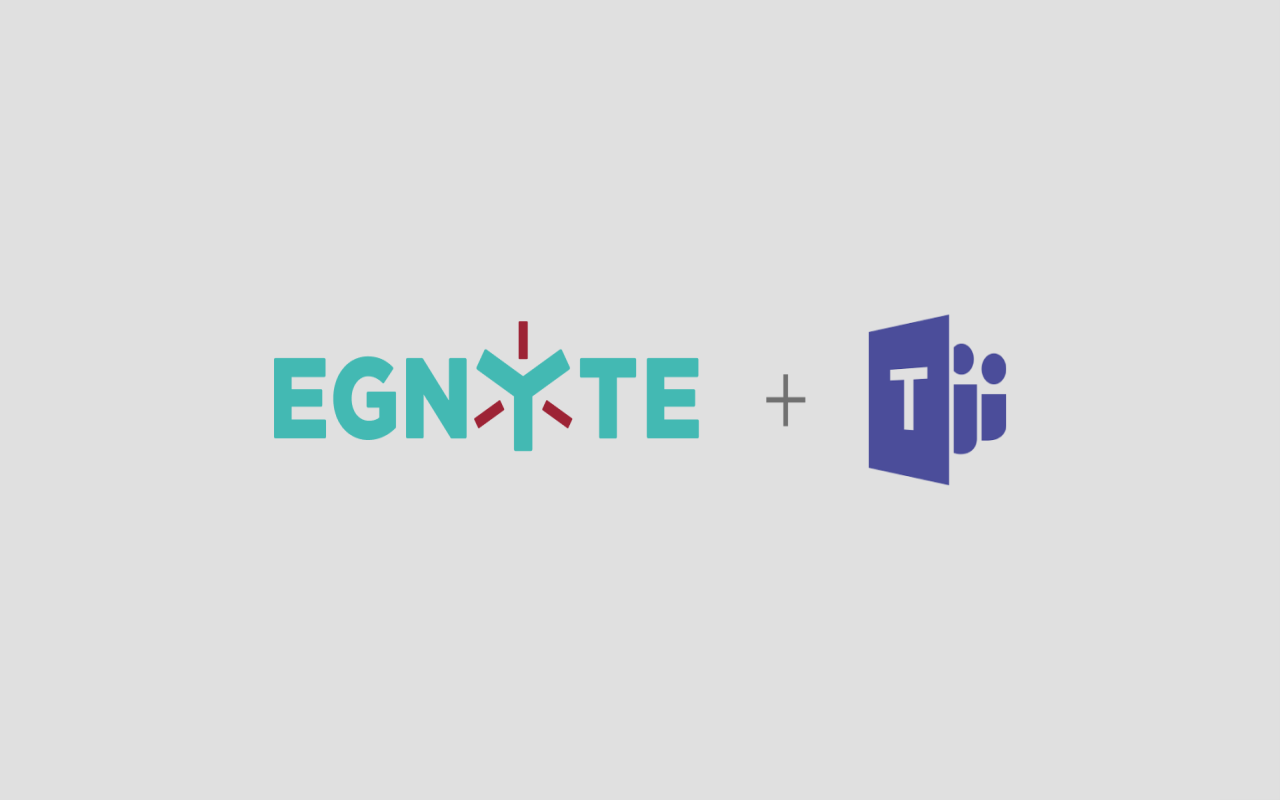 Egnyte Extends Integration with Microsoft Teams - Egnyte Blog