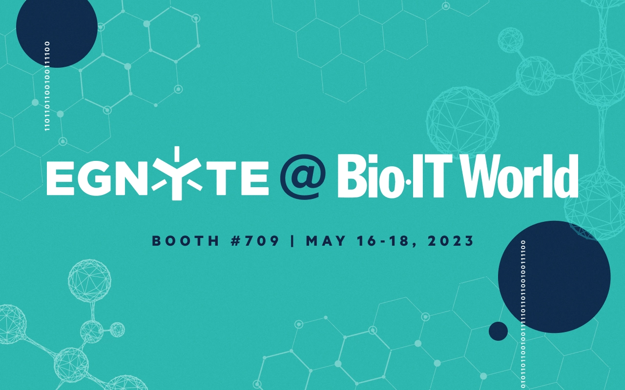 3 Reasons to Attend Bio-IT World 2023 - Egnyte Blog