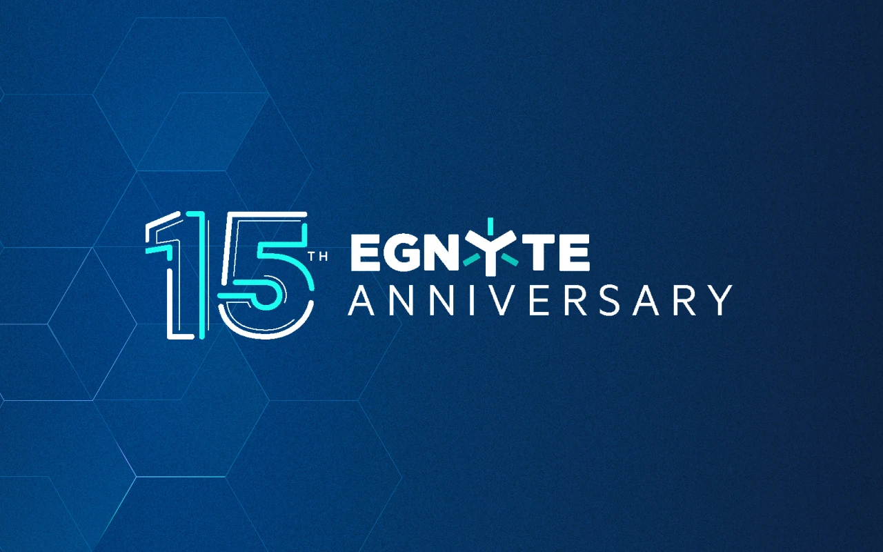 Egnyte Celebrates Fifteen Years - Egnyte Blog