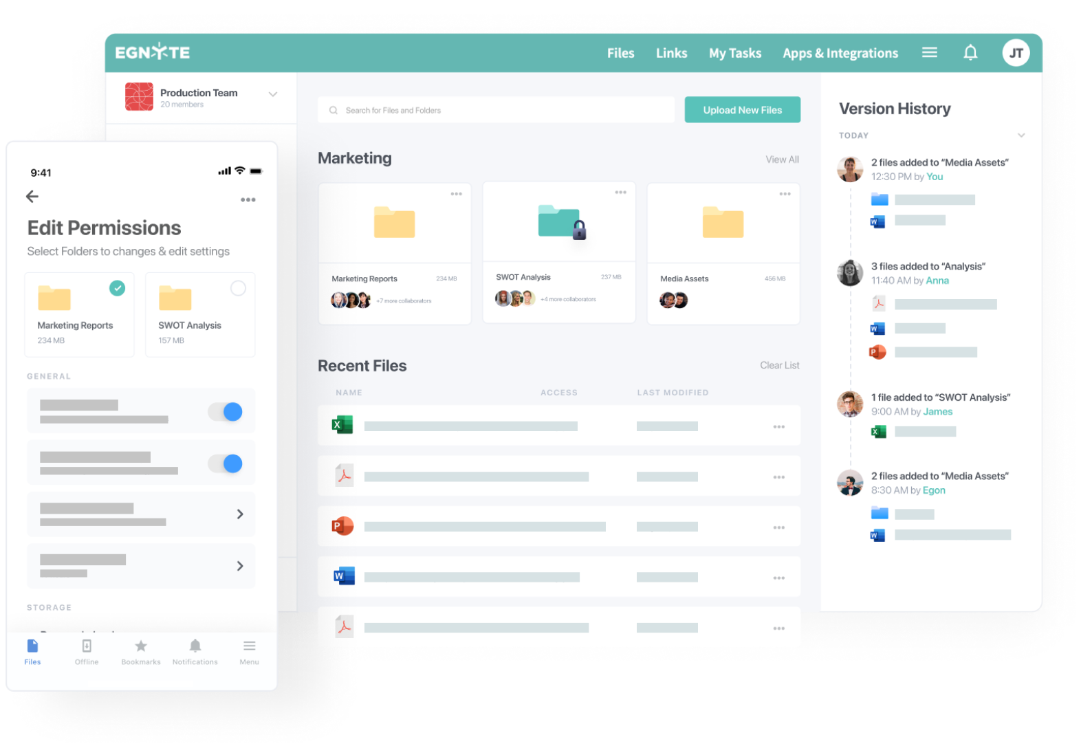 Secure Large Files Sharing & Collaboration | Egnyte