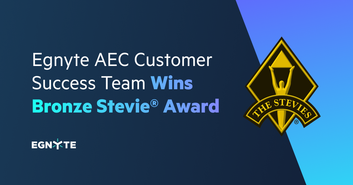 Egnyte's Architecture Engineering and Construction Customer Success ...