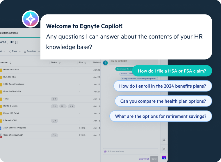 AI-Driven Content Insights for Smarter Decisions | Egnyte