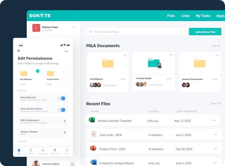 Secure Content Collaboration for Teams | Egnyte