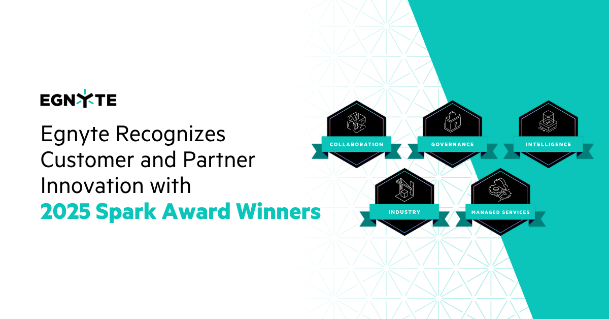 Innovation Awards and Partner Recognition | Egnyte
